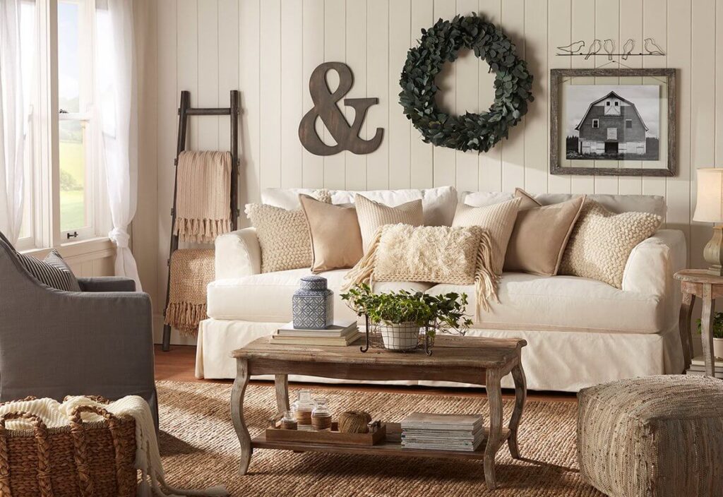 21 Rustic Living Room Furniture Ideas to Create a Warm and Beautiful ...