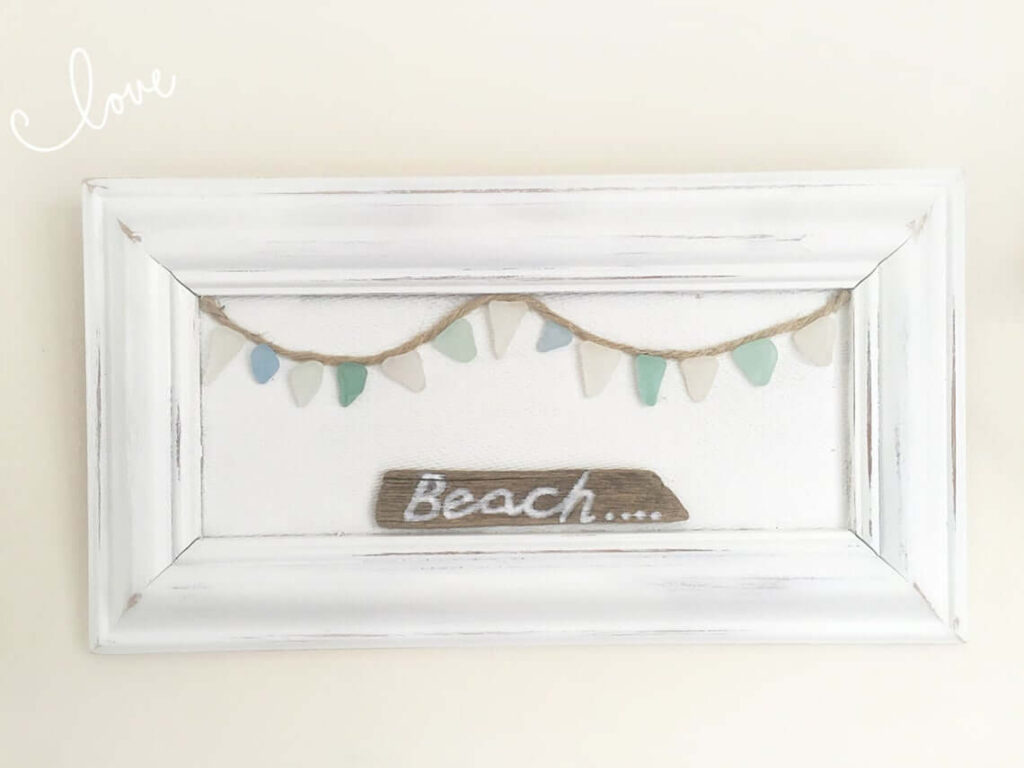 17 Beautiful Sea Glass Craft Ideas for Beach Lovers - Sad To Happy Project