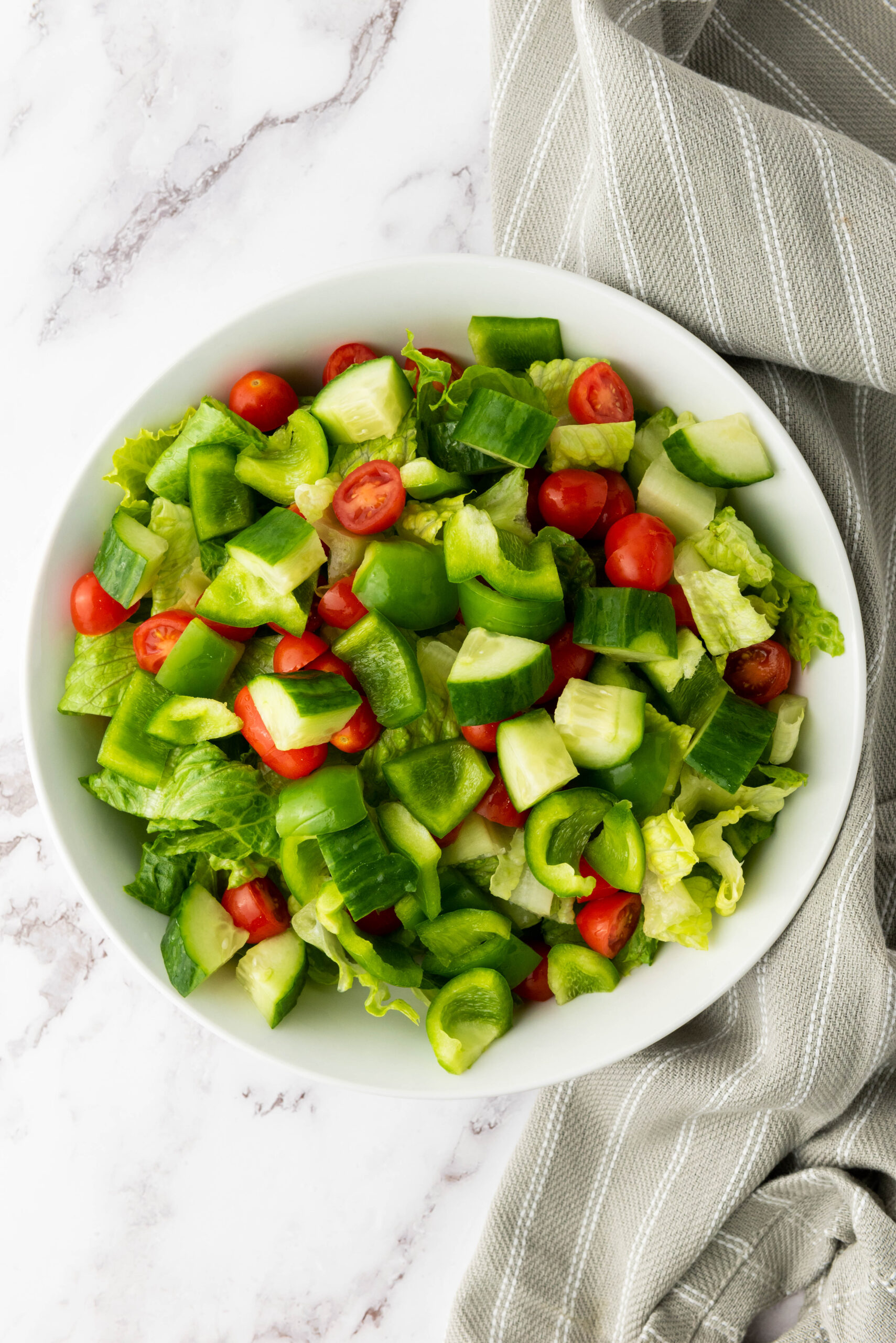 Italian Chopped Salad Recipe - Sad To Happy Project