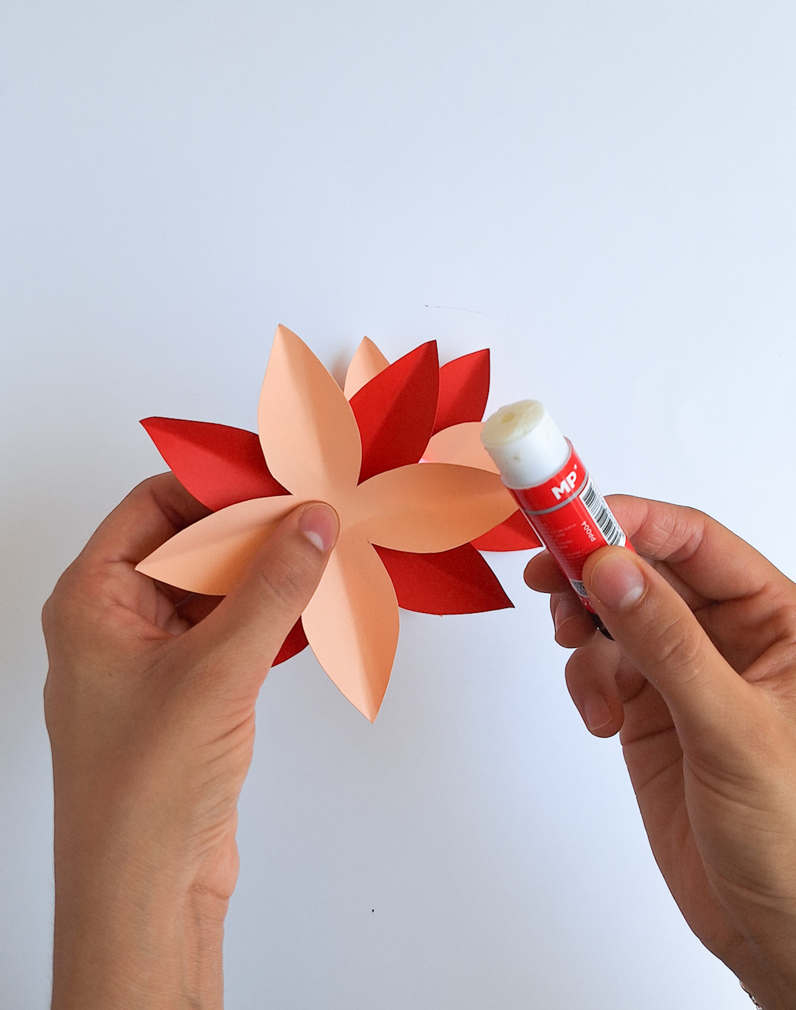 DIY Paper Flower Wreath